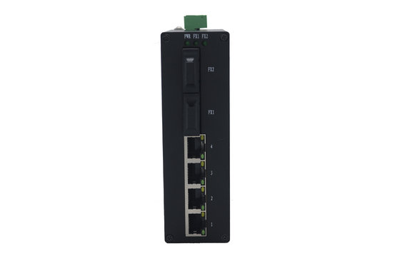 6 Port Gigabit Ethernet Switch / Din Rail Mount Ethernet Industrial Switch