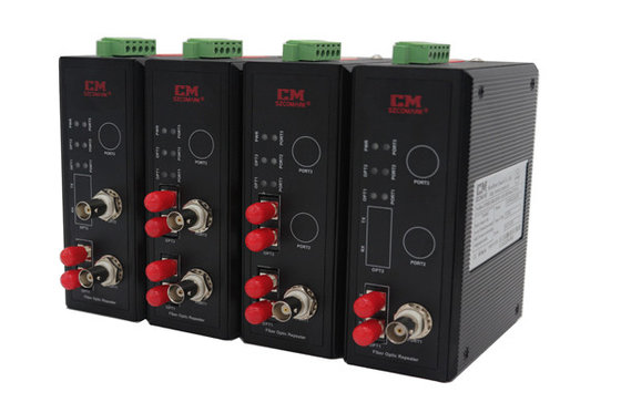 Durable Optical Communications Repeater  Fiber Optic Device With IP40 Protection