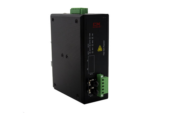 Rich Interface Fiber Optic Converter With DC18~36V Dual Redundant Power Input