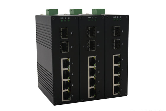 IP40 Protection 6 Port 10gb Ethernet Switch , Unmanaged Gigabit Ethernet Switch