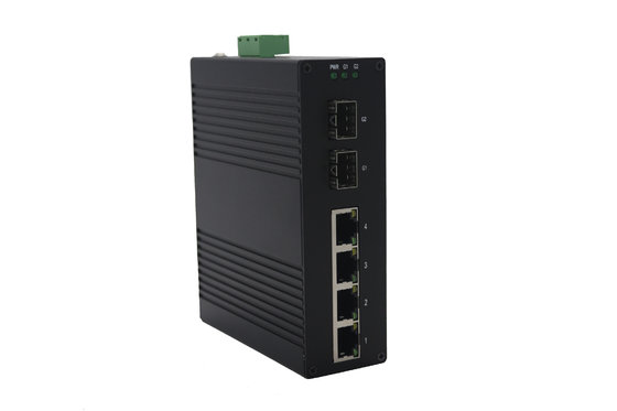 IP40 Protection 6 Port 10gb Ethernet Switch , Unmanaged Gigabit Ethernet Switch