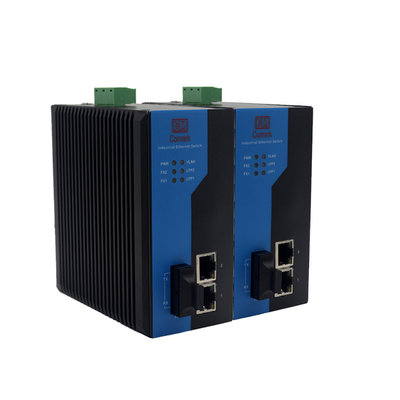 Metal Housing Industrial Configuirable Ethernet Switch 5 Port 100M Long Lifespan
