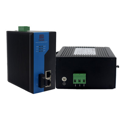 Durable 5 Port Industrial Ethernet Switch , Din Rail Mount Ethernet Switch 1.0Gbps