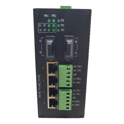 16 TCP Master Industrial Ethernet Gateway High Strength Support RTU ASCII Master Mode
