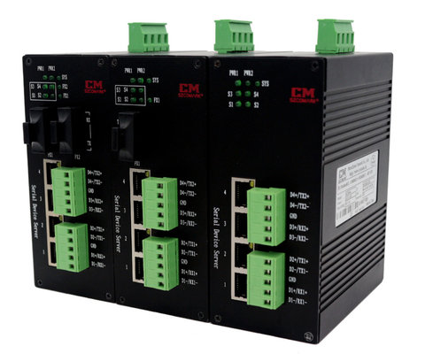 1.2Gbps Bandwidth Modbus Ethernet Gateway IP40  Conform To ModbusTCP ModbusRTU