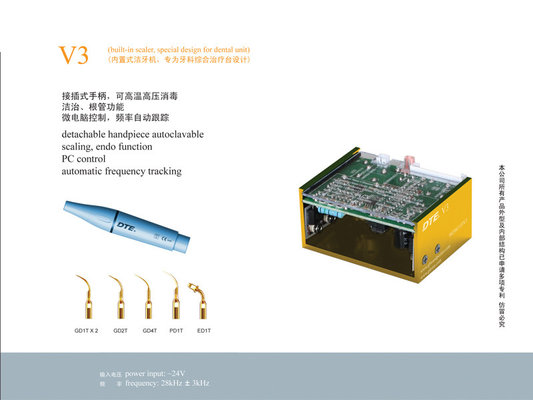 Woodpecker Dental Ultrasonic Piezo Scaler DTE V3 For Dental Unit