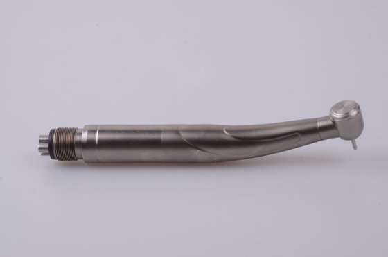 Titanium push button LED generator dental handpiece with 6 holes water spray