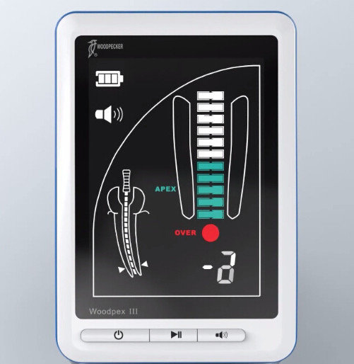 Dental Woodpecker Endodontic Treatment LCD Root Canal Apex Locator Woodpex III with Color LCD Screen