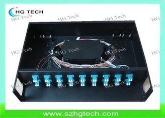 China 2U 36Core Fiber Optical Patch Panel With 1.2M LC fiber pigtail 0.9mm supplier