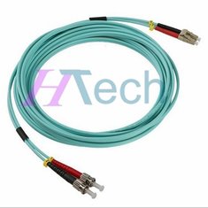China Make in China LC-ST OM3 10G Duplex Fiber Optic Patch Cord supplier