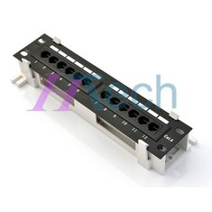 China 12 Port Cat6 Patch Panel，Wall Mount Type RJ45 12 Port Patch Panel supplier