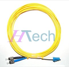 China LC-ST SM 9/125 Duplex 2.0MM 1M Fiber Optic Patch Jumper supplier