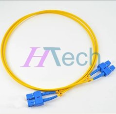 China SC-SC SM 9/125 2.0MM 10M Fiber Optic Jumper Cord supplier