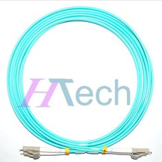 China LC-LC 10G 50/125 Duplex 2.0MM 2M Fiber Optic Jumper Cord supplier