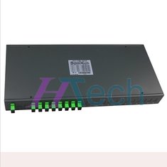 China 19inch SC/APC FTTH 1*8 fiber optic cable splitter for Rack Mounted Fiber Terminal Box supplier