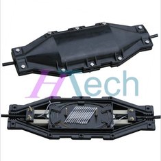 China 1in1out Inline Fiber Optic Splice Closure 24 Core Fiber Optic Enclosure supplier