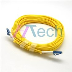 China 2M LC/LC SM Duplex Fiber Optic Patch Cable 2.0MM supplier