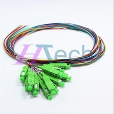China 12Fiber Colorful SC/APC Fiber Pigtail 0.9mm supplier