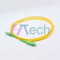 China SM Simplex SC/APC Fiber Optic Patch Lead supplier