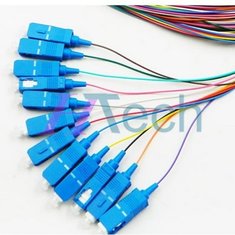 China 0.9MM Optical Fiber Pigtail SC/UPC Singlemode Colorful supplier