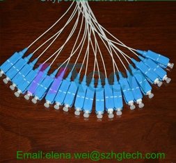 China Tight Buffer SC/UPC Optical Fiber Pigtail 0.9mm supplier