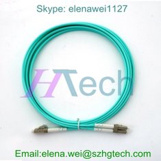 China 15 Meter LC/LC OM3 Duplex 3.0mm Fiber Optic Patch Cable supplier
