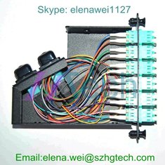 China 12 Fiber MTP/MPO (female) to LC Duplex Cassette supplier