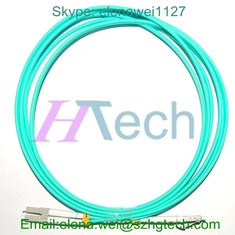 China Aqua LC/LC 10Gb Fiber Optic Patch Cord supplier