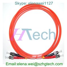 China Multimode Duplex ST/ST Fiber Optic Patch Cable Assemblies supplier