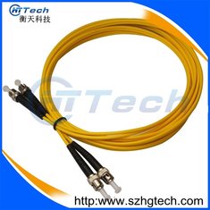 China Singlemode/Multimode Zipcord ST-ST Optical Fiber Cable supplier