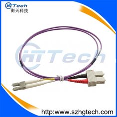 China 5M OM4 Fiber Optic Cable Patch Cord SC/LC supplier