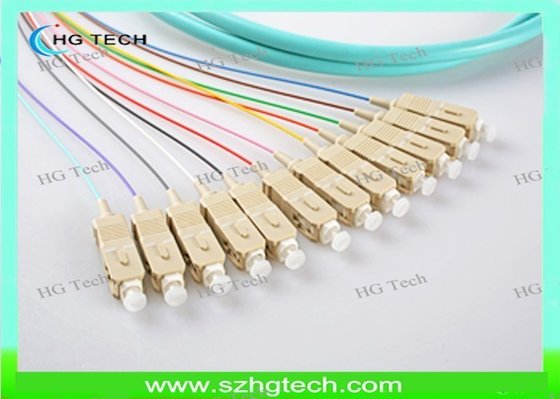 SC/upc Fiber Optic Pigtail 0.9mm For Fiber Optic Patch Panel supplier