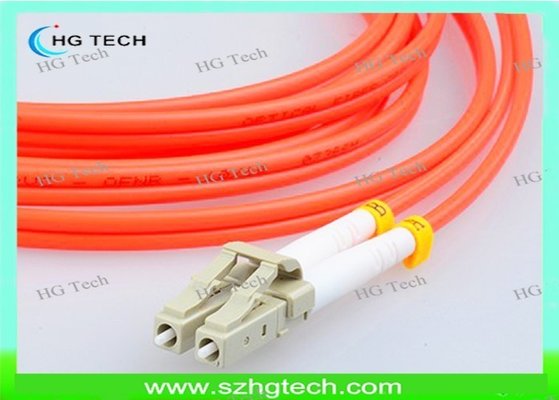 62.5/125um Multimode Zipcord LC/LC Fiber Cable,PVC/LSZH Jacket supplier