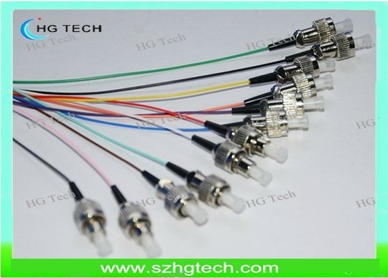 Colorful FC Fiber Pigtail 0.9mm,12Pack of FC pigtail in 12 Colors,LZSH Jacket supplier