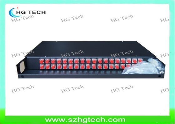 1U 36Core Optical Distribution Frame With 1.5M FC Fiber Optic Pigtail 0.9mm supplier