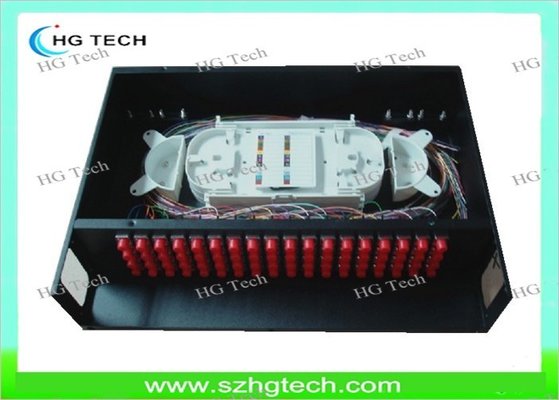 2U 72Core FC Fiber Optical Patch Panel With 1.2M FC fiber pigtail 0.9mm supplier
