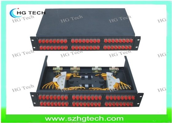 Rack Mount ODF FC Type Fiber Optic Patch Panel,Square Type FC Fiber Adapter supplier