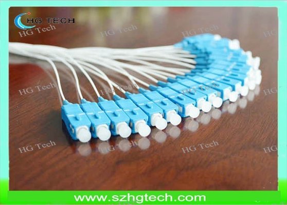 0.9mm Pigtail SC SM Simplex For Fiber Optic Terminal Box, 12 Colors Fiber Cable supplier