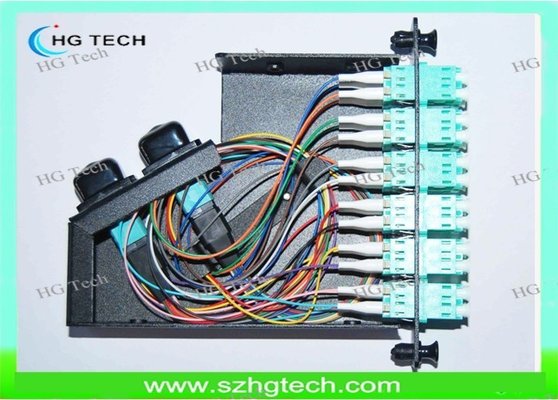 50/125um OM3 LC Fiber Optic Pigtail, Aqua Color,MPO Cassette supplier