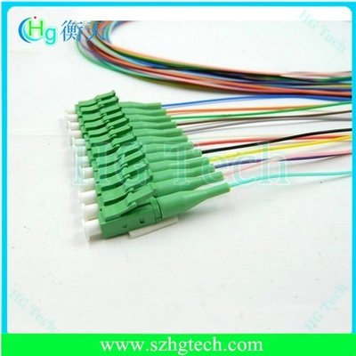 0.9mm Pigtail Fibra Optica LC For Fiber Optic Terminal Box, 12 Colors Fiber Cable supplier