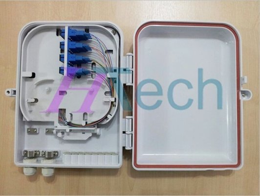 1X16 PLC with SC UPC connectors Optical Fiber Splitter Box,IP65 supplier