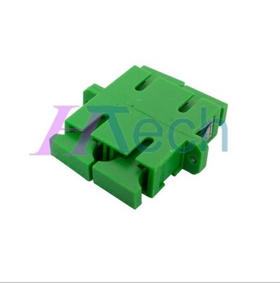 SC/apc Fiber Optic Adapter,Green Color Housing, Used in ODF,Connected with Fiber Patch Cord supplier