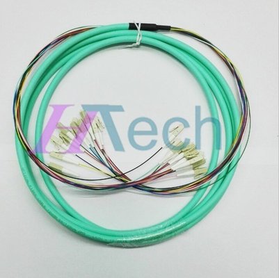 LC-LC 24 core Multimode 10Gb Ethernet OM3 Fiber Cable supplier