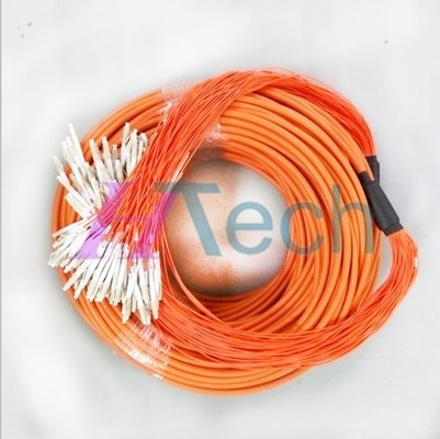 LC-LC 24 core Multimode 10Gb Ethernet OM3 Fiber Cable supplier