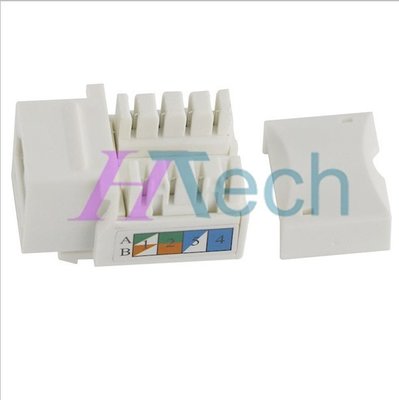 rj45 wall socket，Cat6 keystone jack with dual idc supplier