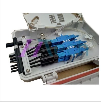 6 ports SC Adaptor FTTH mini distribution box(terminal box ) supplier