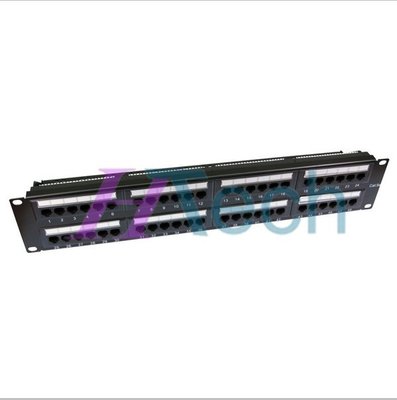 48Port Cat5E Patch Panel RJ45 Patch Panel for Structure Cabling System supplier