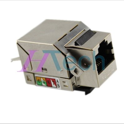 Cat6 Keystone Jack STP, Dual IDC STP Cat6 Modular Jack supplier