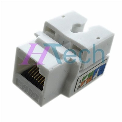 8P8C Cat6 Keystone Jack Dual IDC supplier
