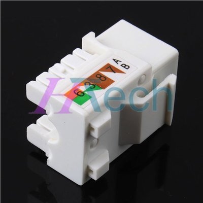 90 Degree 8P8C Cat6 Utp Jack RJ45 Keystone Jack supplier